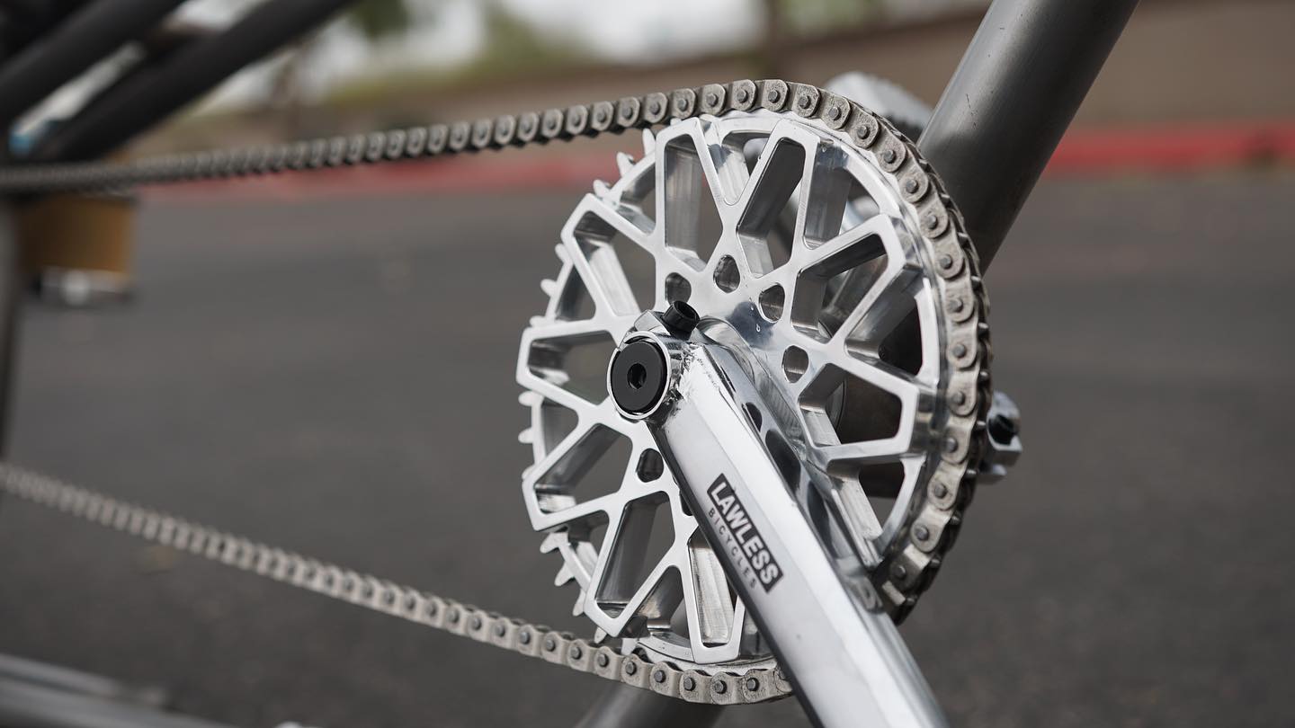 Billet Custom Bicycle Sprockets – Lawless Bicycles